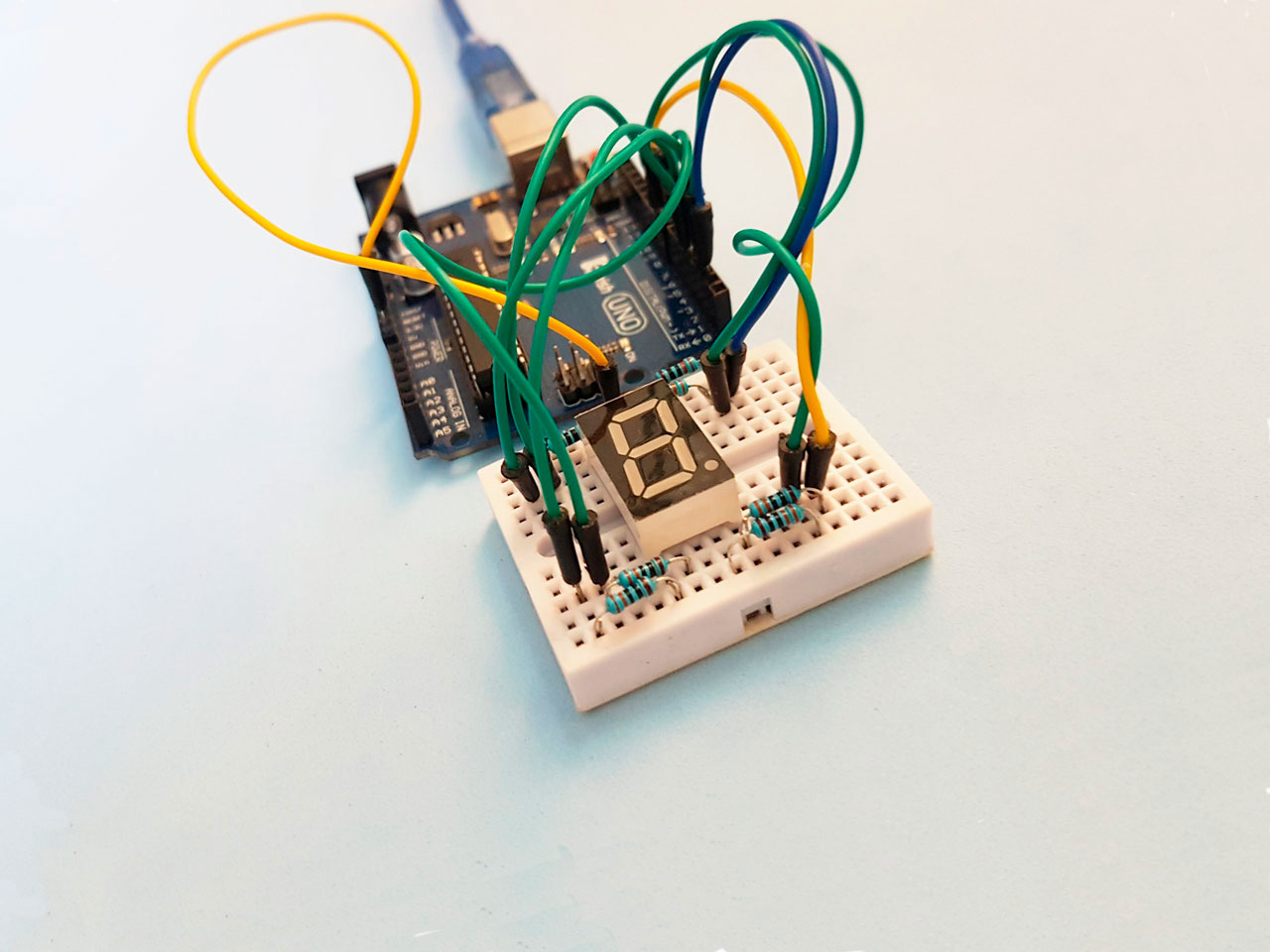 ¿Cómo probar un Display de 7 segmentos? | Nanoparuro