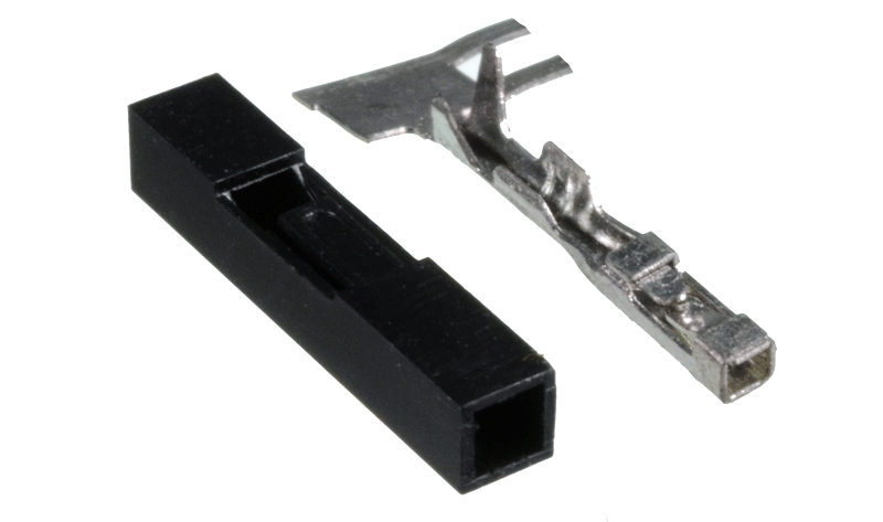 .Conector Poste no Polarizado de 1 via + metal (SCH1) | Nanoparuro