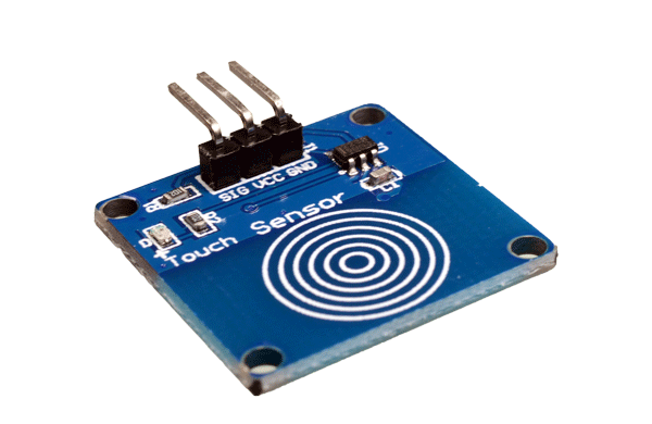 Sensor de Toque Touch modulo para Arduino 2-5.5VDC (TTP223B) | Nanoparuro